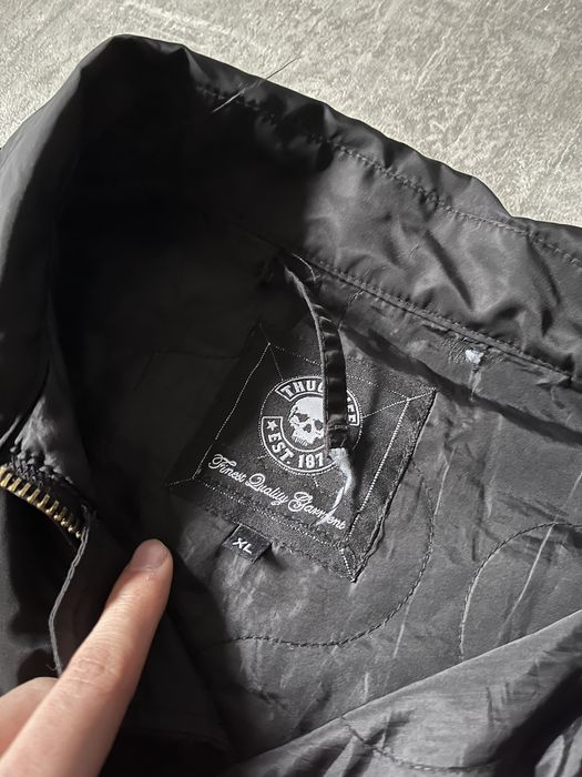 Vintage Vintage Thug Life black bomber jacket 90s | Grailed