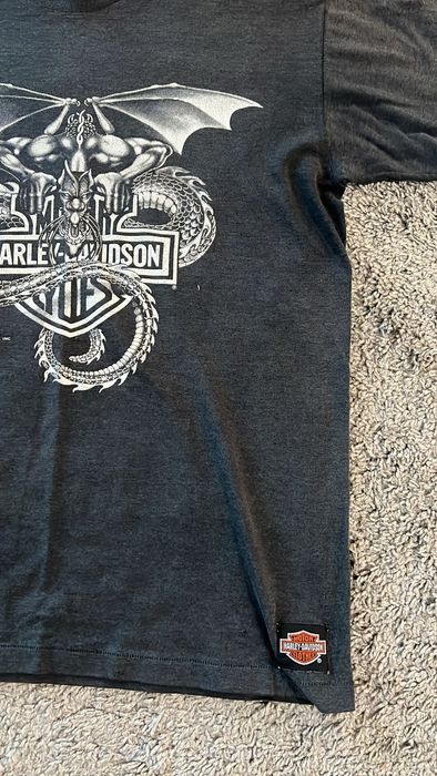 Harley Davidson Vintage Harley Davidson Gargoyle T-Shirt | Grailed