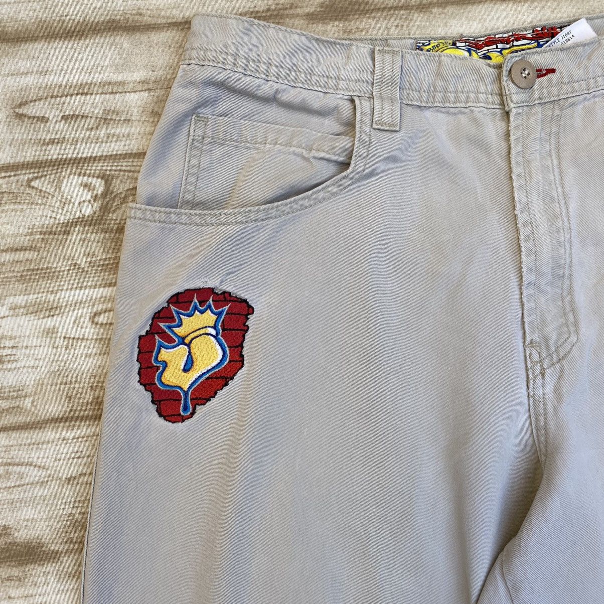 Vintage Jnco Jester 90s Light Khaki 34x30 | Grailed