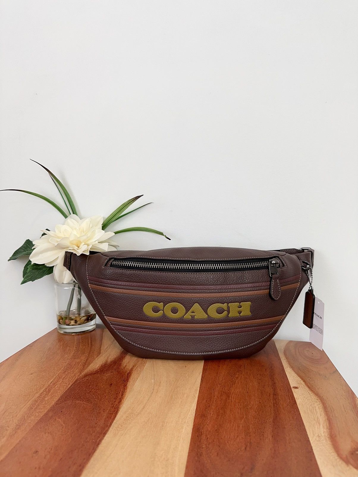 Coach NWT Coach Warren Belt Bag With Coach Stripe | Grailed