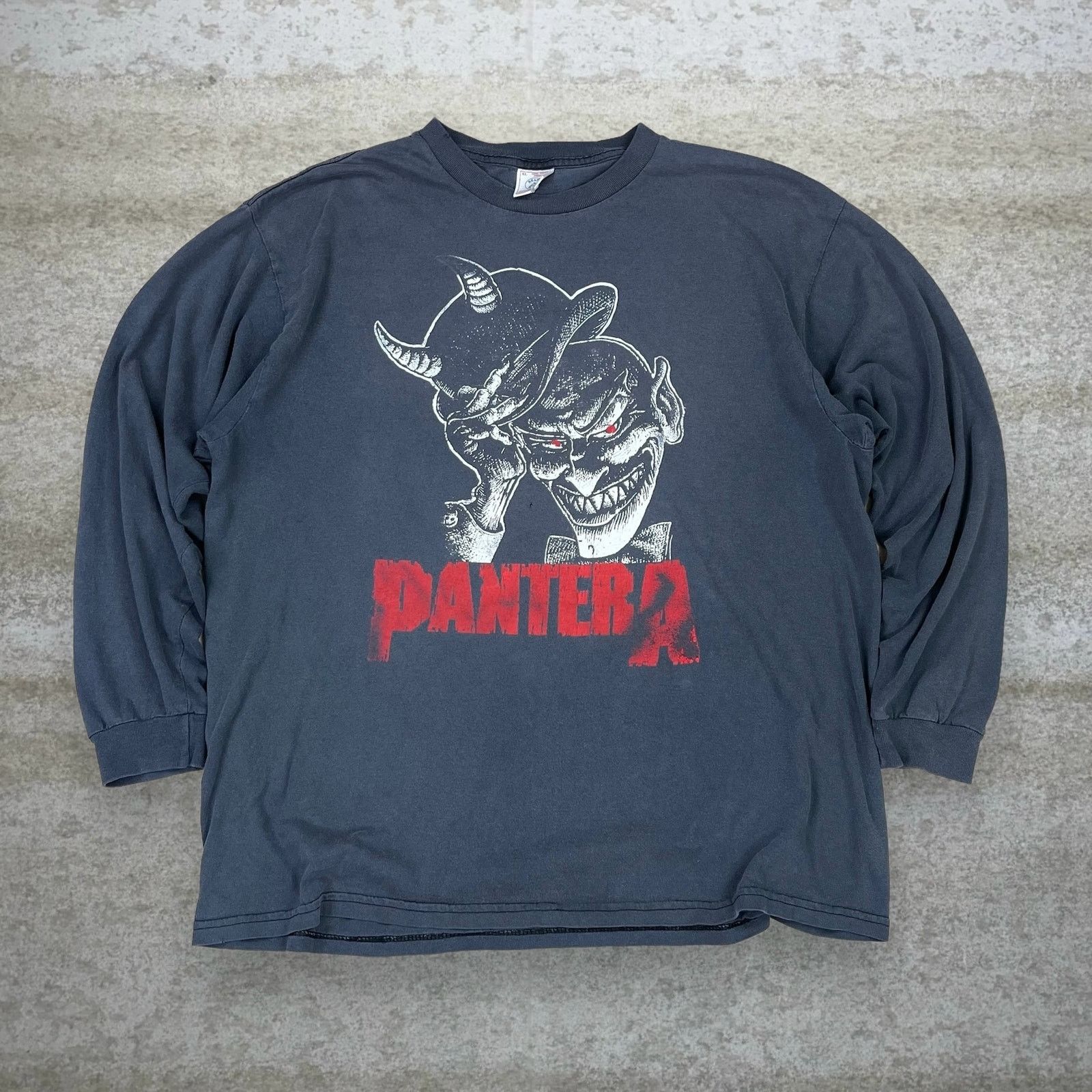 Vintage Vintage Pantera Band Shirt 101 Proof Concert Faded Black 90s ...