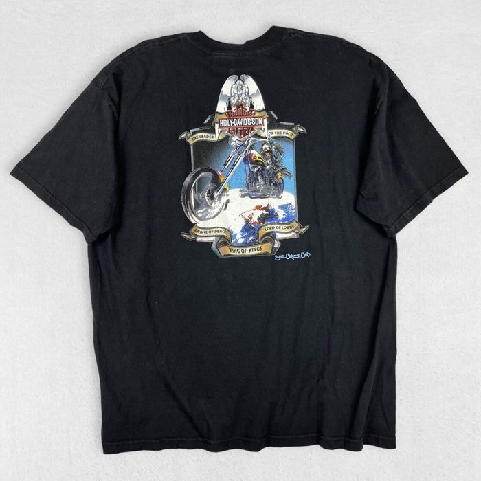 Vintage Y2K Harley Davidson Jesus Parody Christian Religious Biker ...