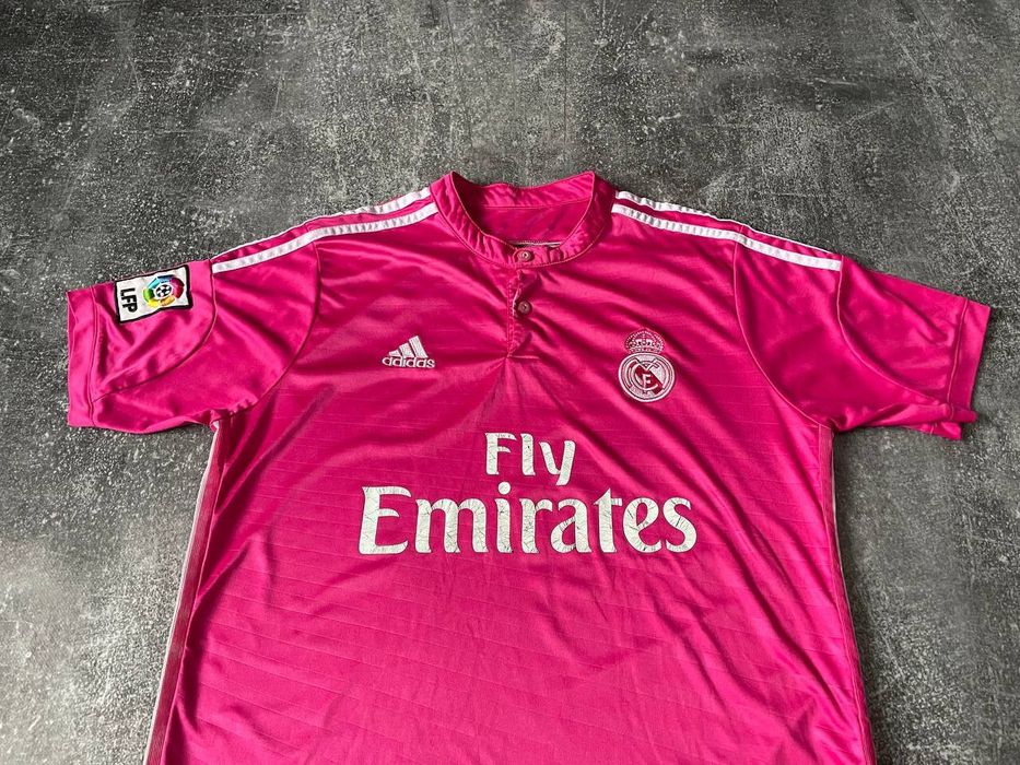 Adidas Adidas Real Madrid Jersey 2013 2014 Away Pink M Shirt Rare | Grailed
