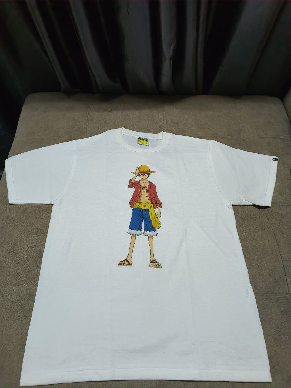 Bape × One Piece Bape x One Piece Luffy Tee | Grailed