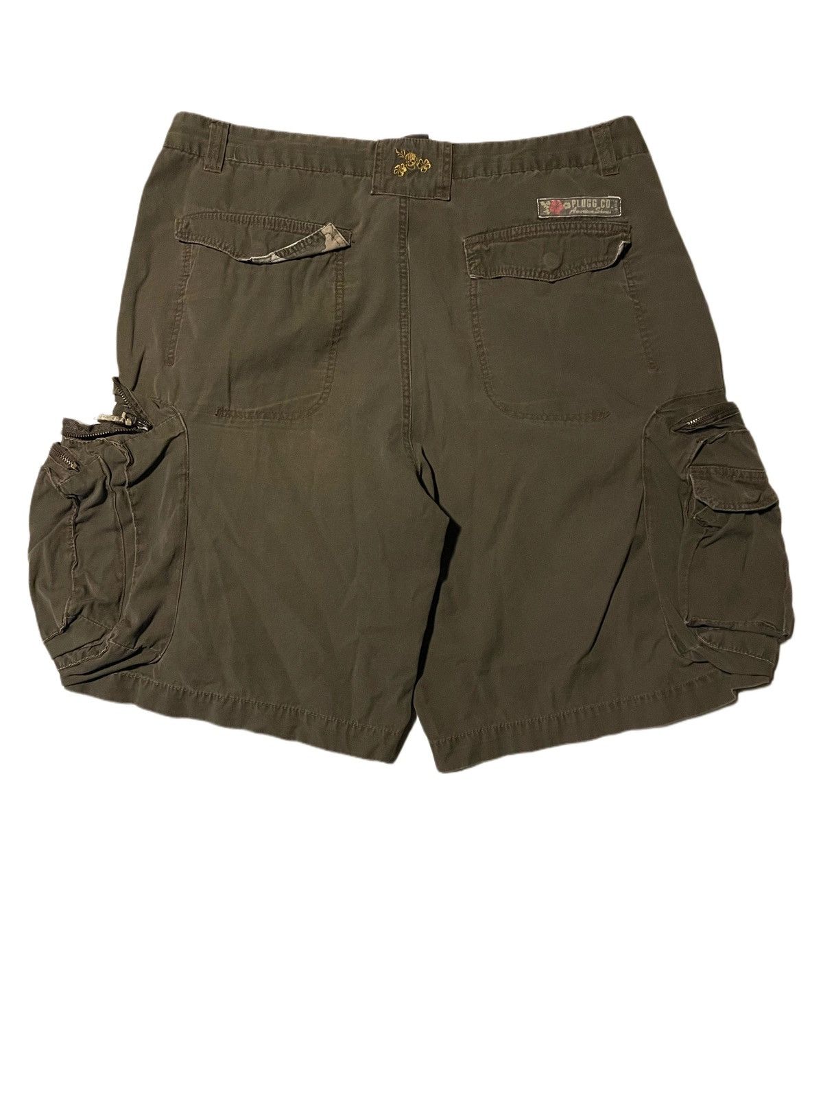 Mecca Insane Y2K Gothic Infamous PLUGG Baggy Asf Cargo Shorts | Grailed
