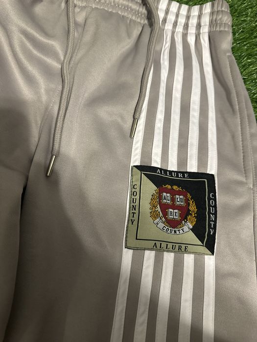 Streetwear Allure County Grey “Crest” Trackpants | Grailed