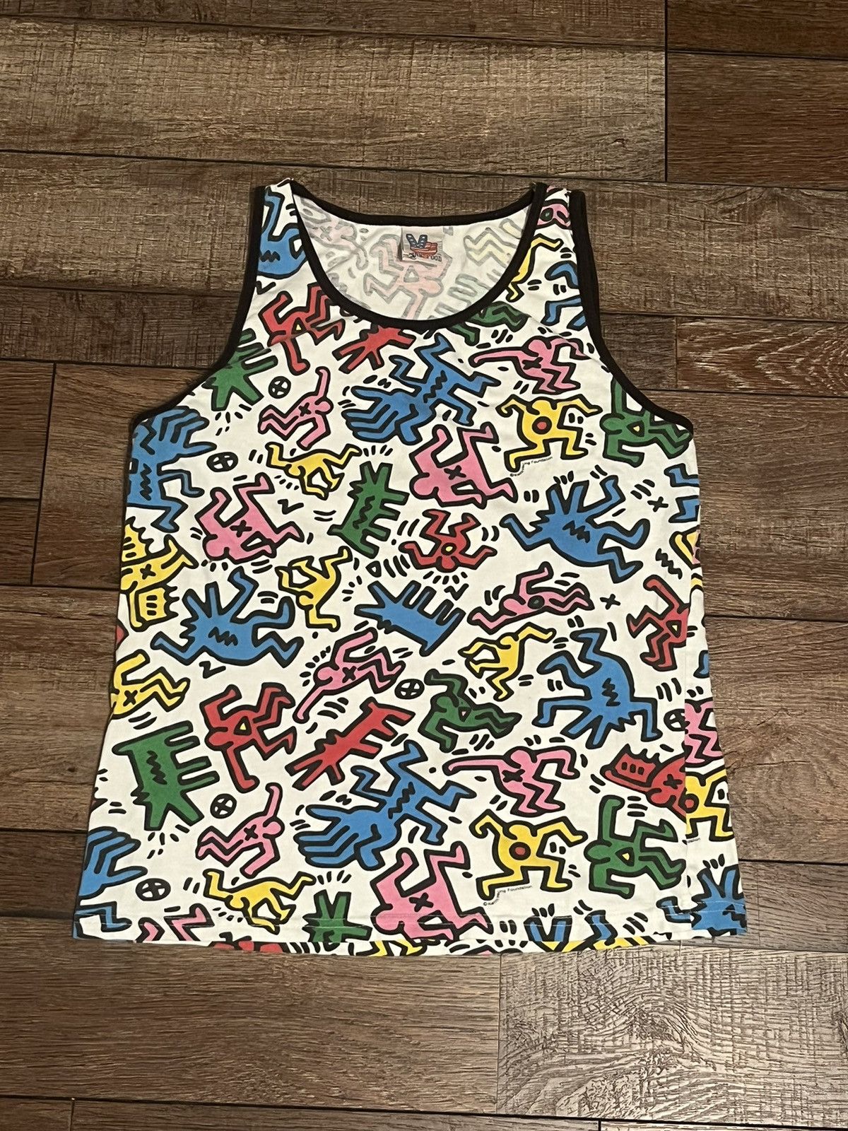 Junk Food × Keith Haring Keith Haring All over tank | Grailed