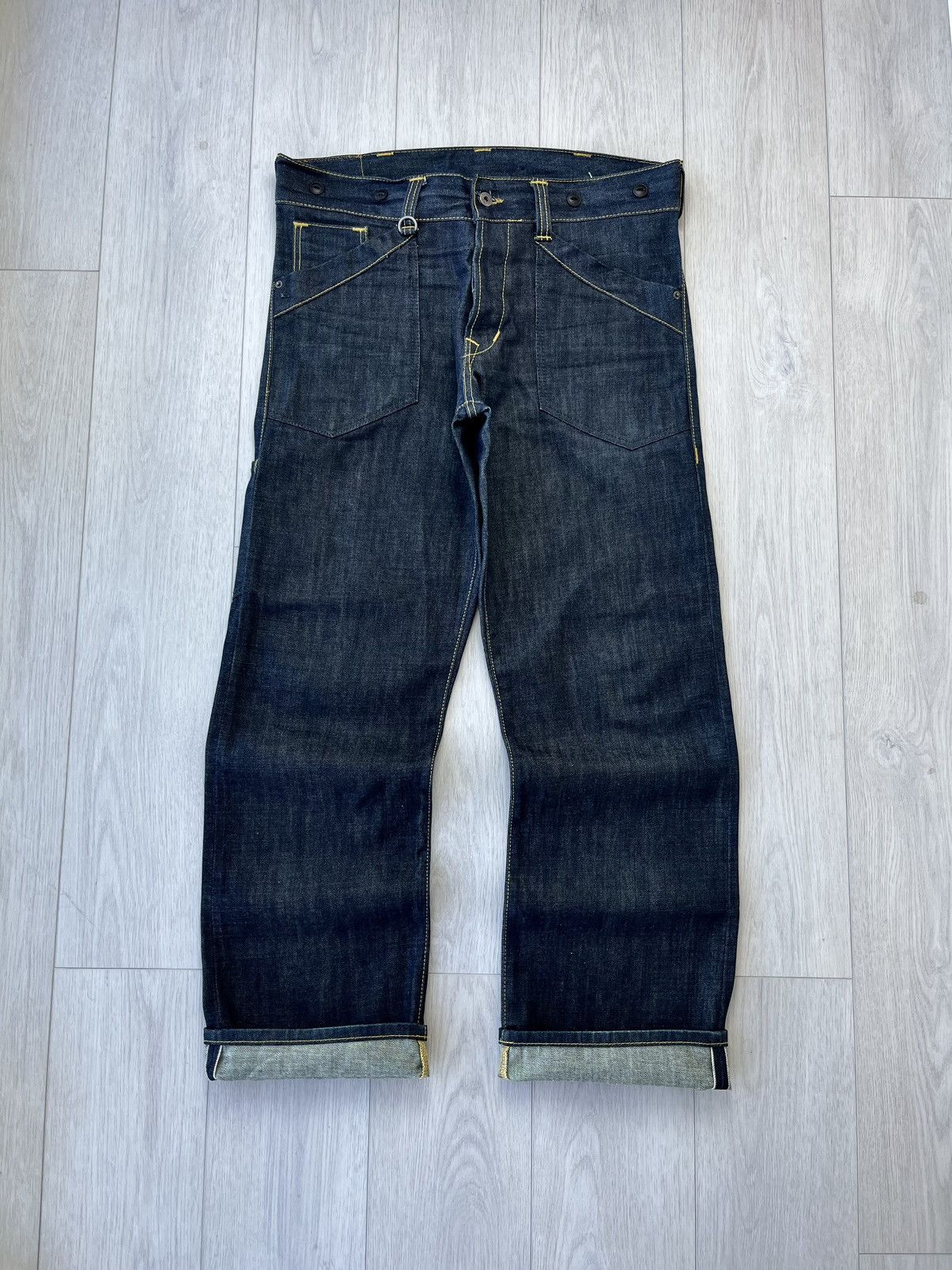 Pike Brothers Pike Brothers 11 Ounce Metal Indigo 1936 Denim Chupper ...