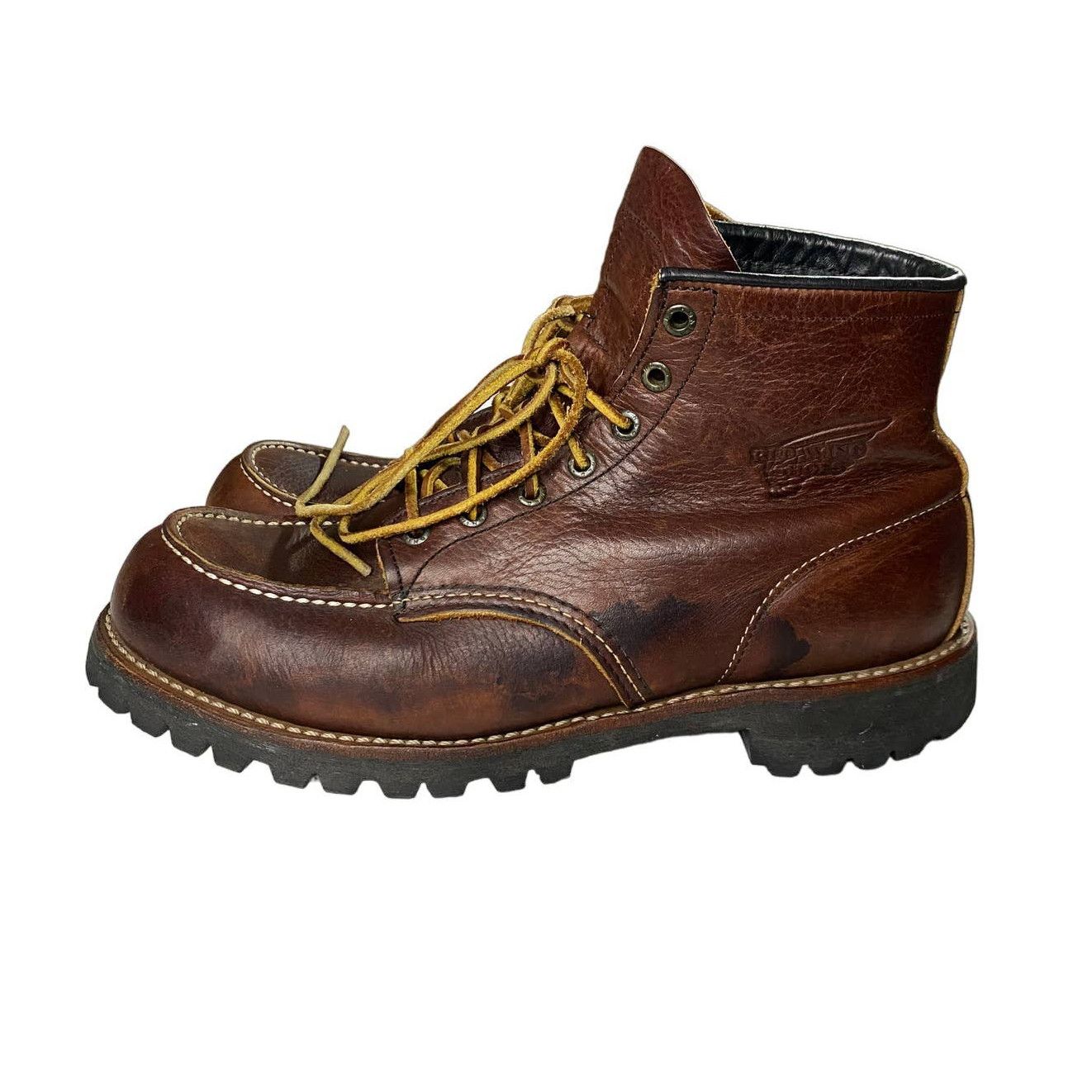 Red Wing Red Wing Roughneck 8146 Classic Moc Leather Boots Men's 10.5 ...