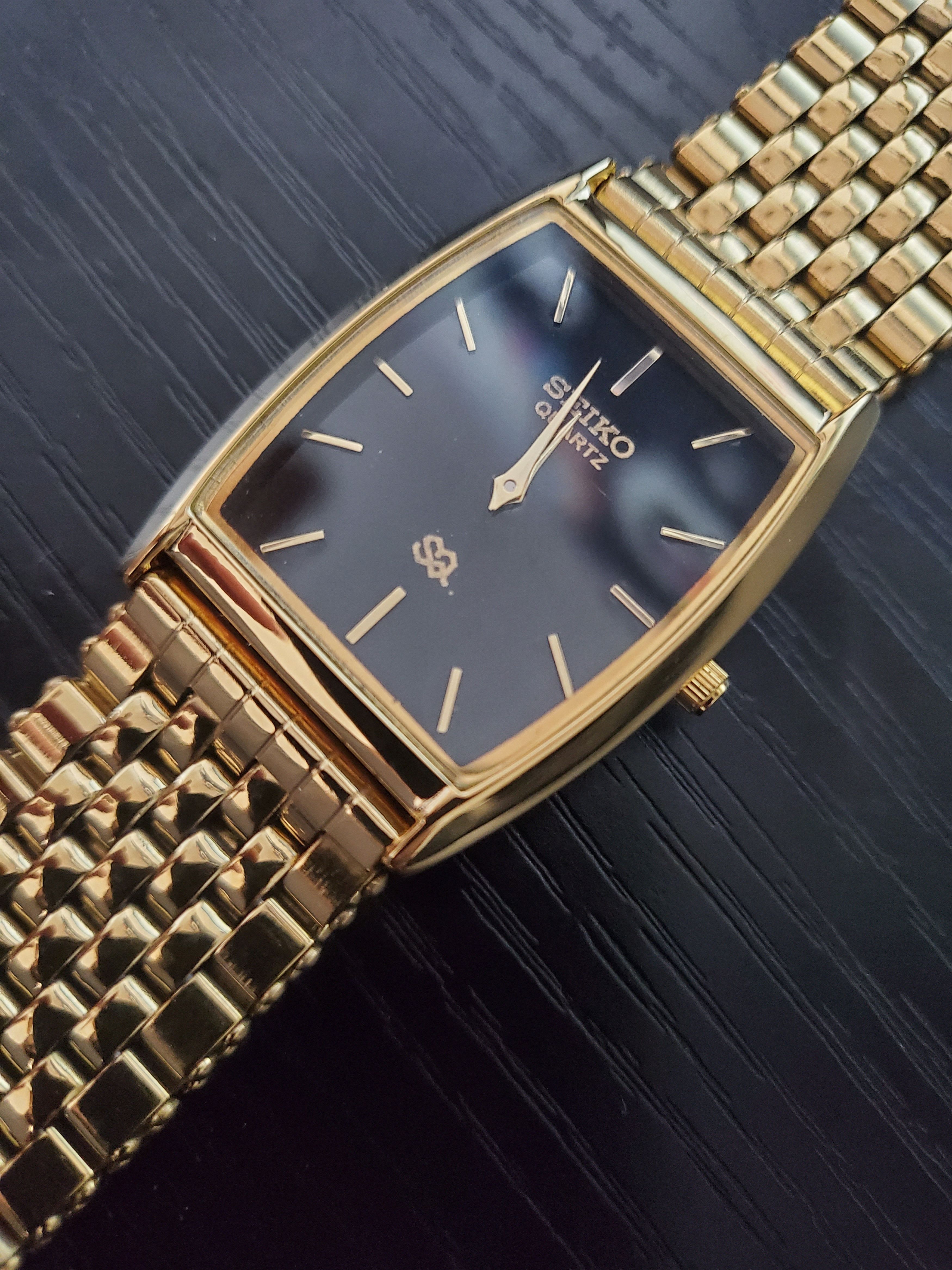 Seiko 🔥NEW OLD STOCK - RARE Seiko Quartz Men's Slim Gold Watch | Grailed