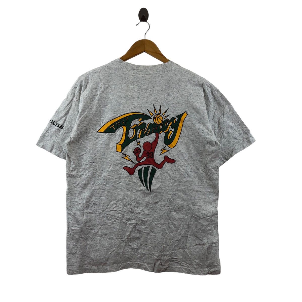 Keith Haring Vintage 90’ KEITH HARING TRINITY Basketball Champ Tee ...