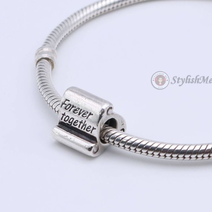 pandora Authentic PANDORA "Forever together" Scroll Charm | Grailed