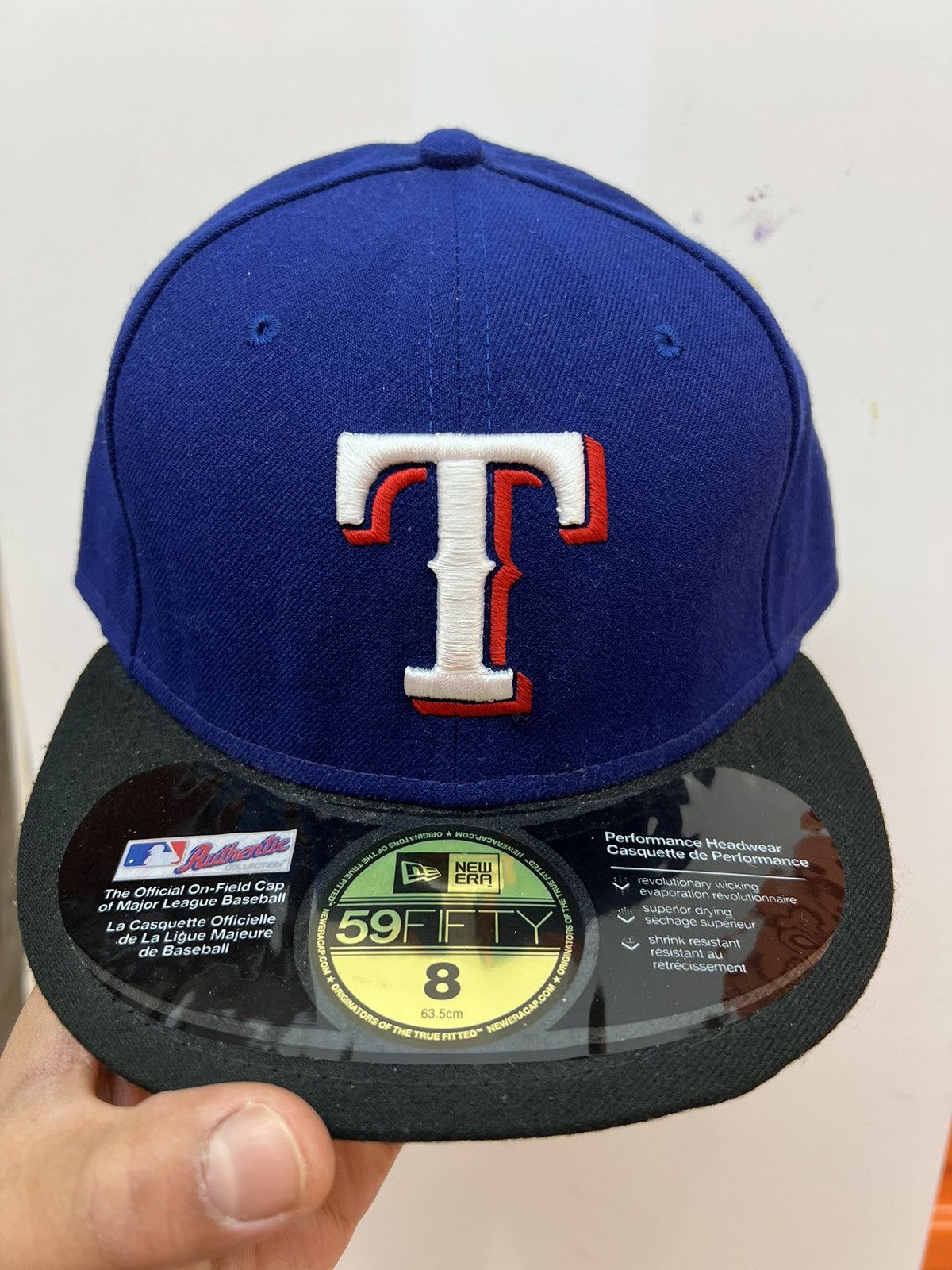 Vintage ***FINAL DROP***RARE TEXAS RANGERS AWAY NEW ERA FITTED CAP 8 ...