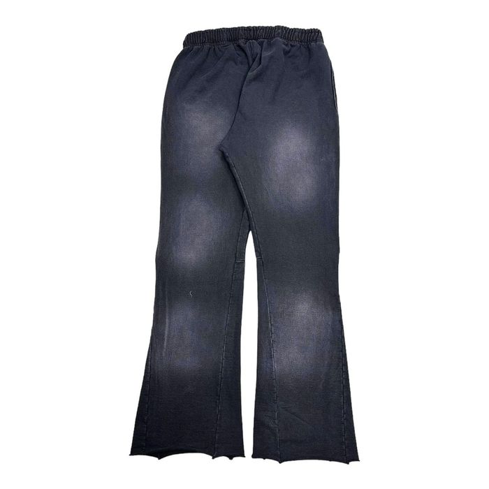 HELLSTAR Hellstar Flame Flare Sweatpants Vintage Black Pre-Owned | Grailed