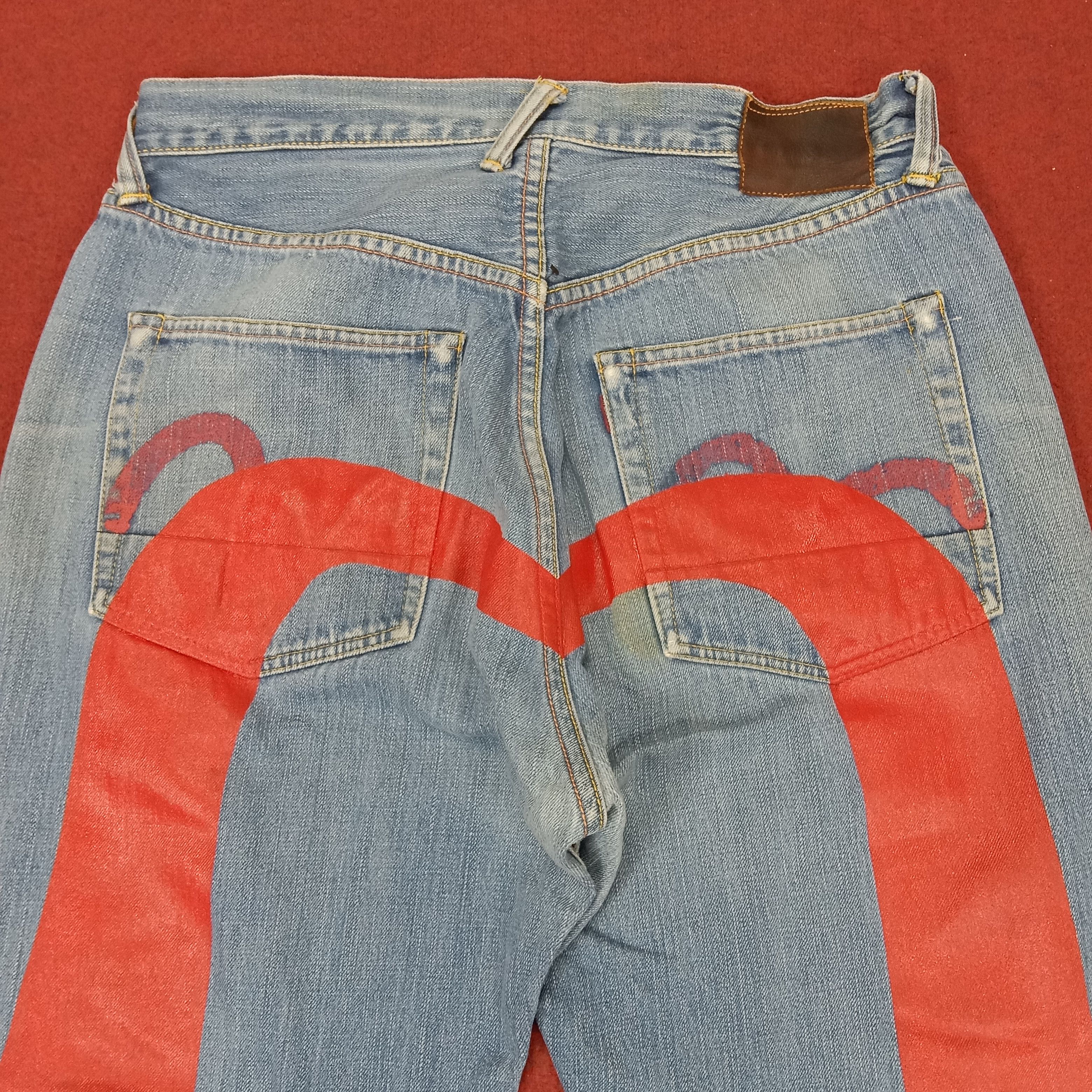 Vintage Evisu Jeans Japanese Brand Streetwear Custom Daicock Style ...