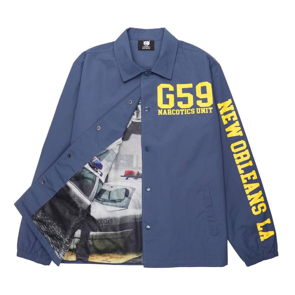 G59 Records G59 Narcotics Coaches Jacket | Grailed