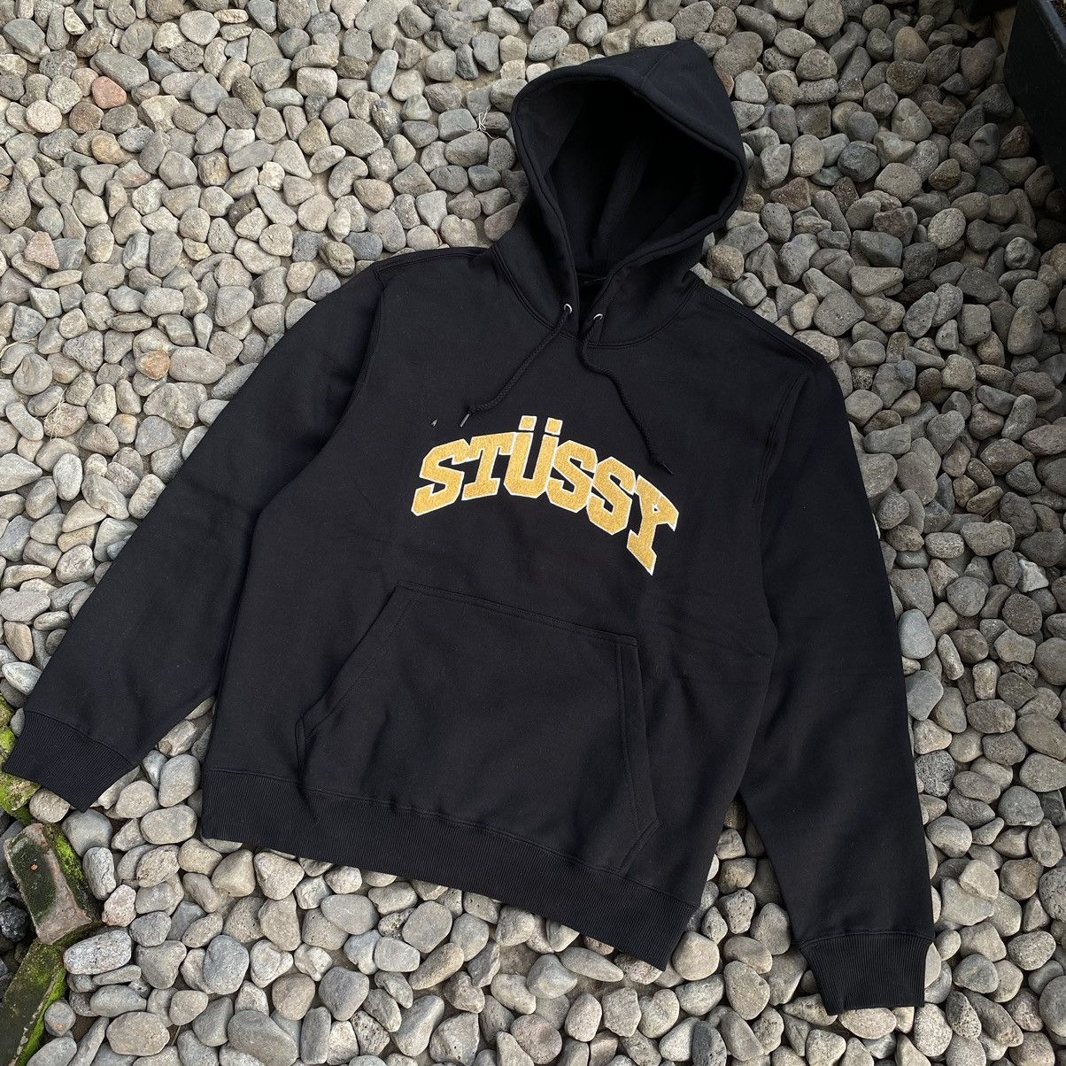 Stussy Stussy Golden Font Hoodie | Grailed