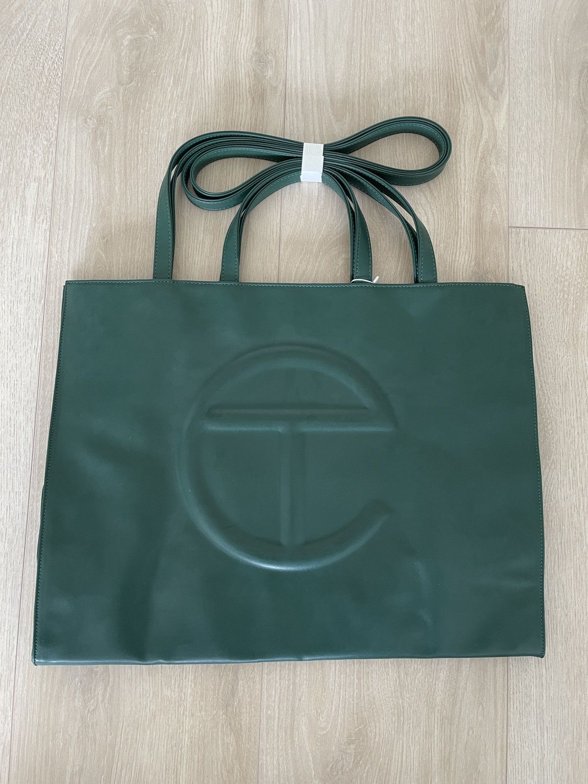 Telfar Telfar Olive Green Big Shopper | Grailed