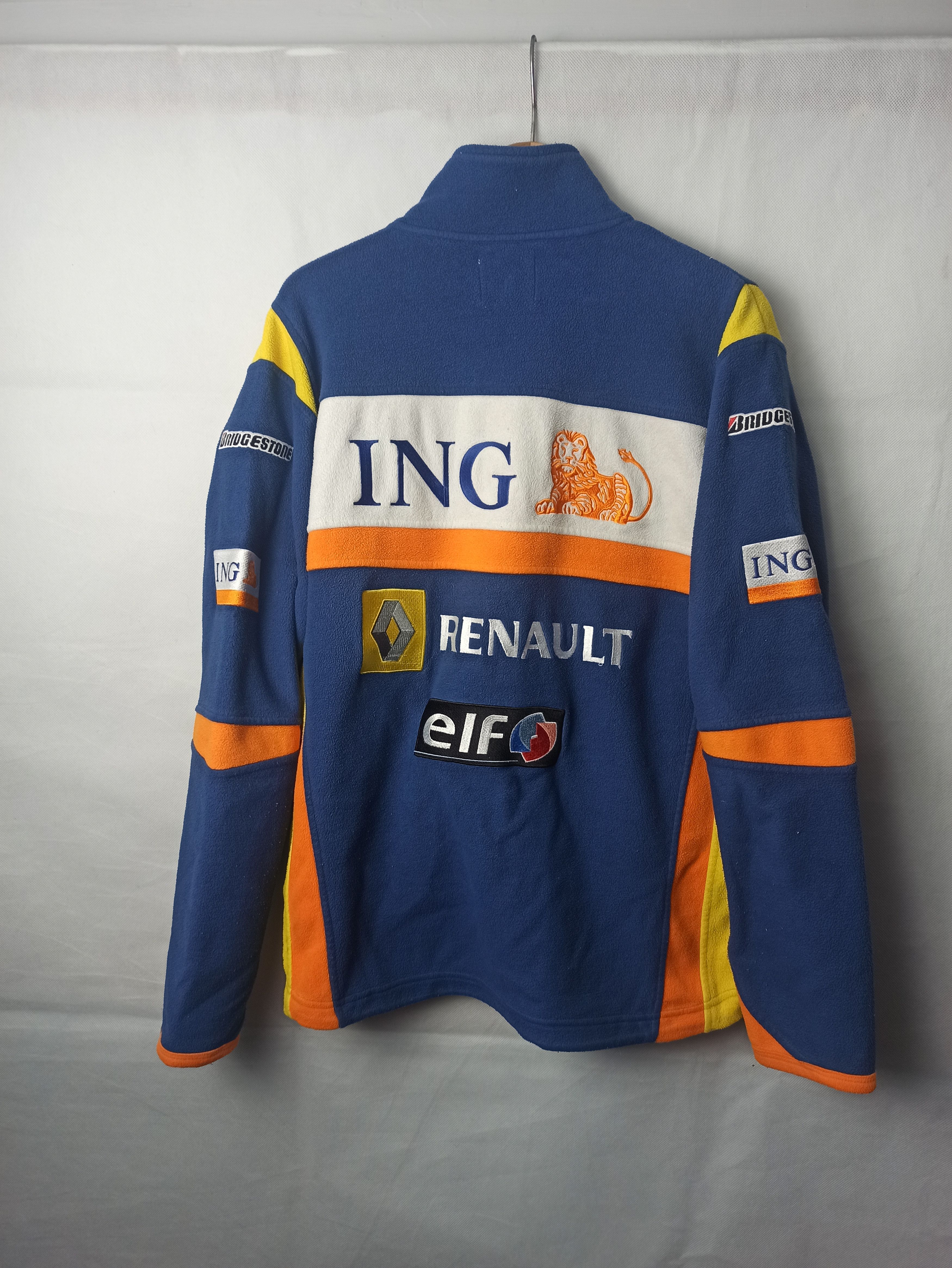 Formula 1 × NASCAR Renault Formula 1 F1 fleece polar racing jacket ...