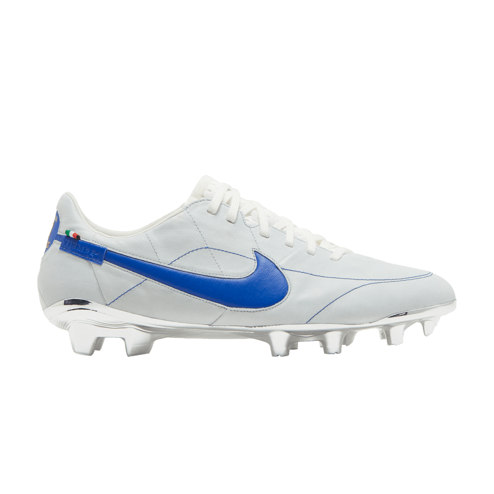 Nike Tiempo Legend 9 Elite FG Made in Italy White Game Royal | Grailed