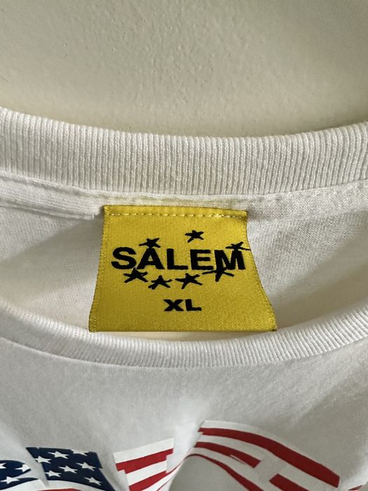 Band Tees SALEM S4LEM FLAG SHIRT | Grailed