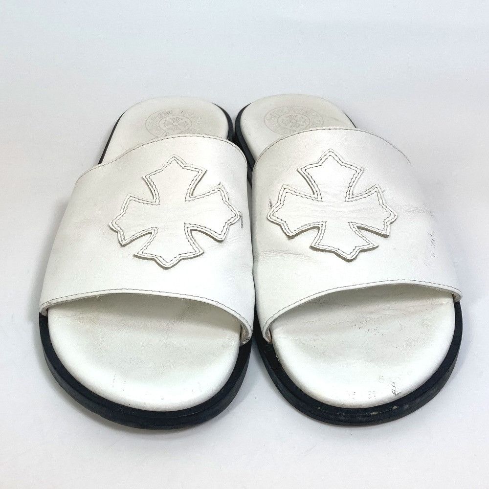 Chrome Hearts Chrome Hearts Crosspatch Flat Sandals | Grailed