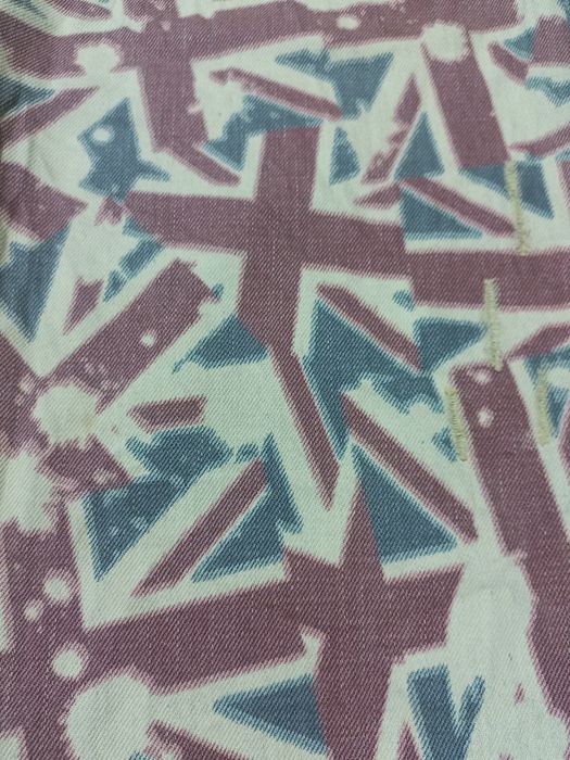 Vintage 🔥RARE🔥 LALA BOBO JEANS PRINTED ENGLAND FLAG | Grailed
