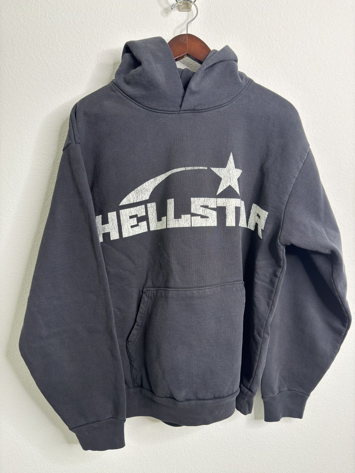 HELLSTAR Hellstar Studios Basic Logo Hoodie Black | Grailed