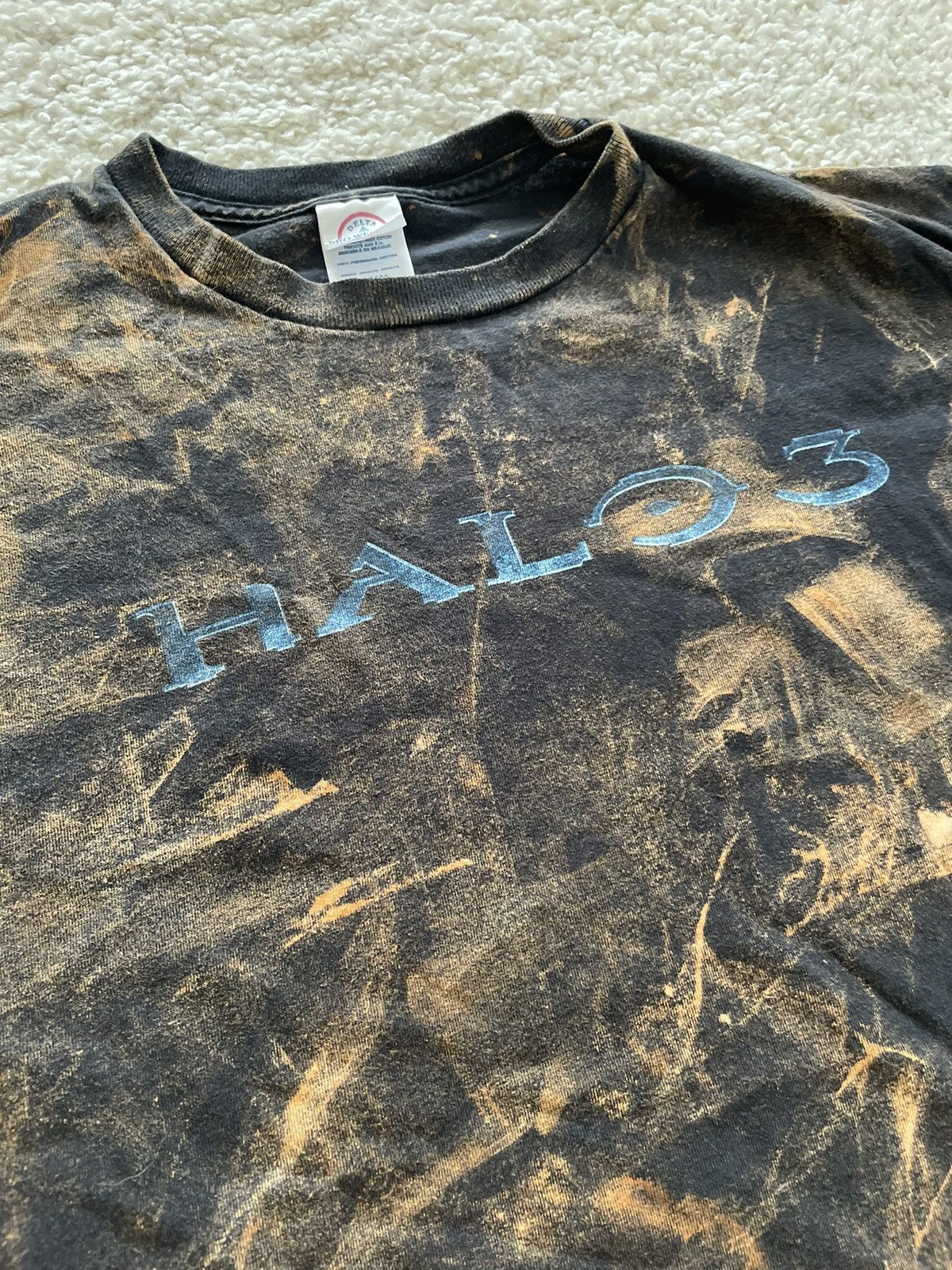 Delta Bleached Halo 3 Promo T-Shirt Vintage | Grailed