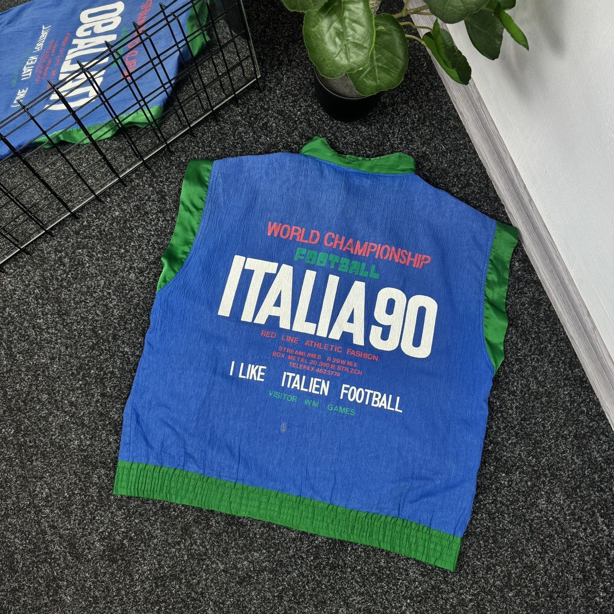 Archival Clothing × Vintage 90s Italy Football World Champion ...