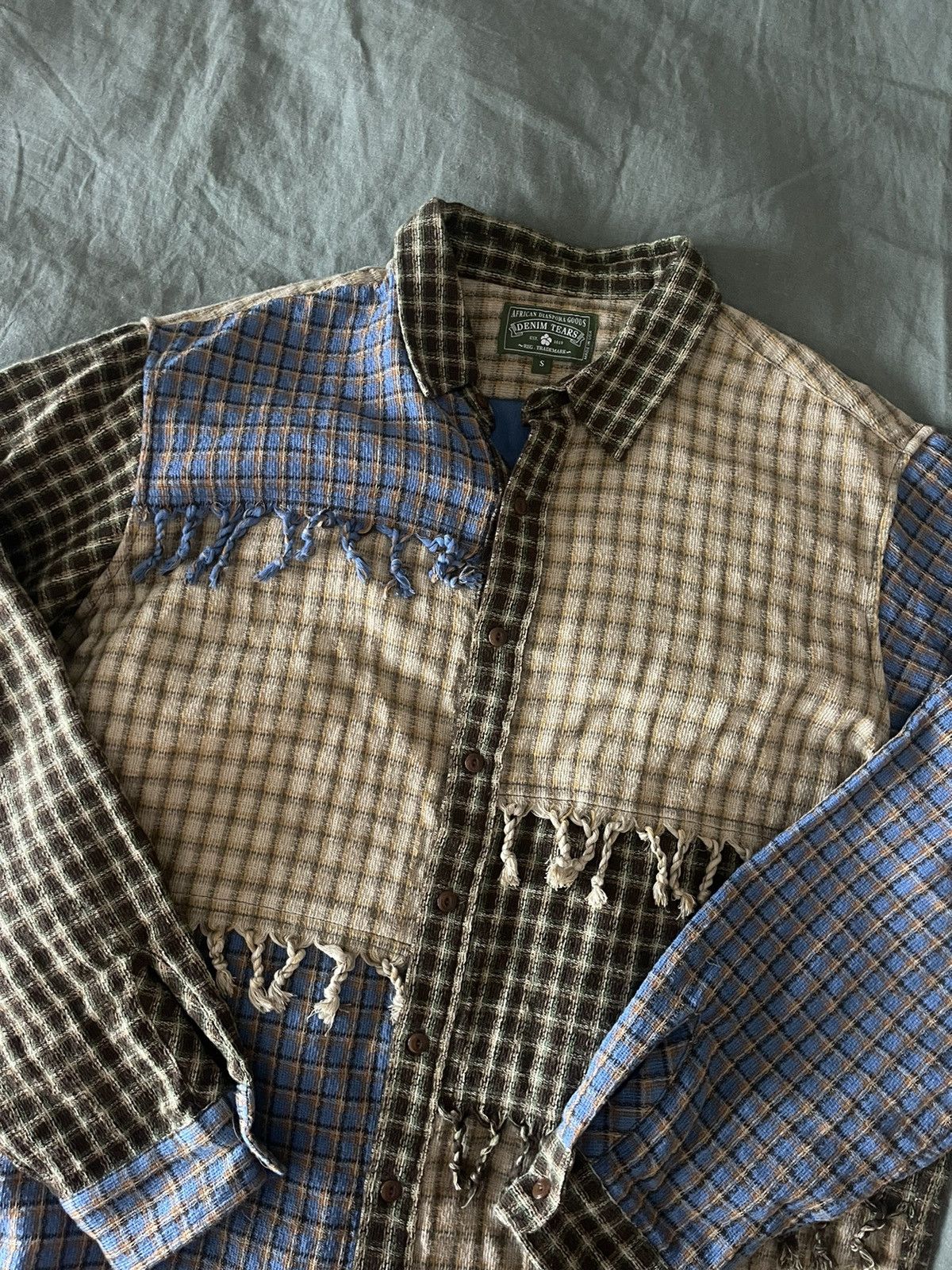 DENIM TEARS Multi colored button up shirt | Grailed