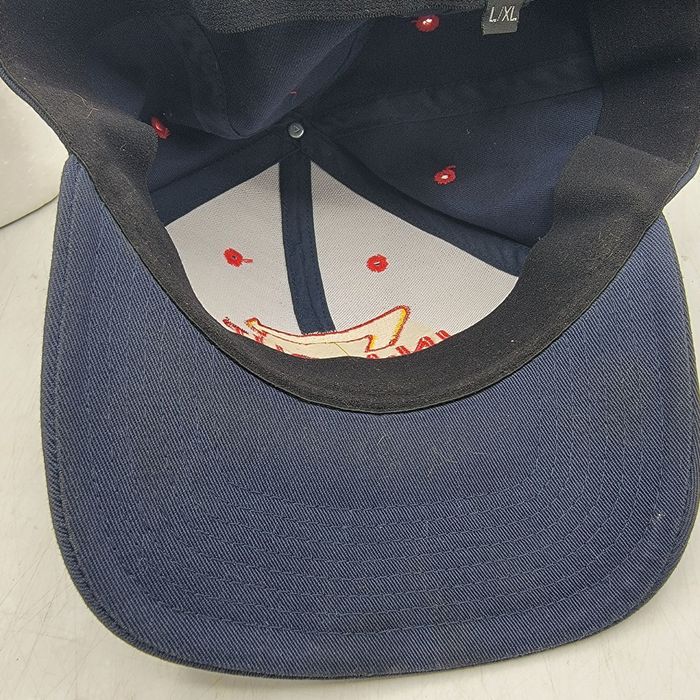 In N Out In N Out Burger Large XL Blue Fitted Hat Cap California Outd ...