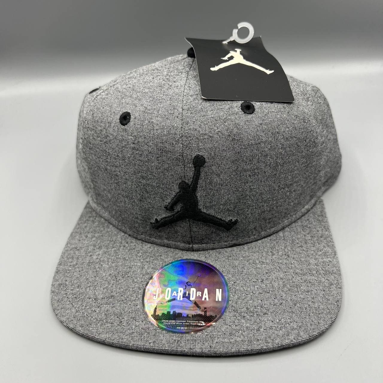 Jordan Brand Air Jordan Hat Men Embroidered Black Logo Snap Back Cap ...