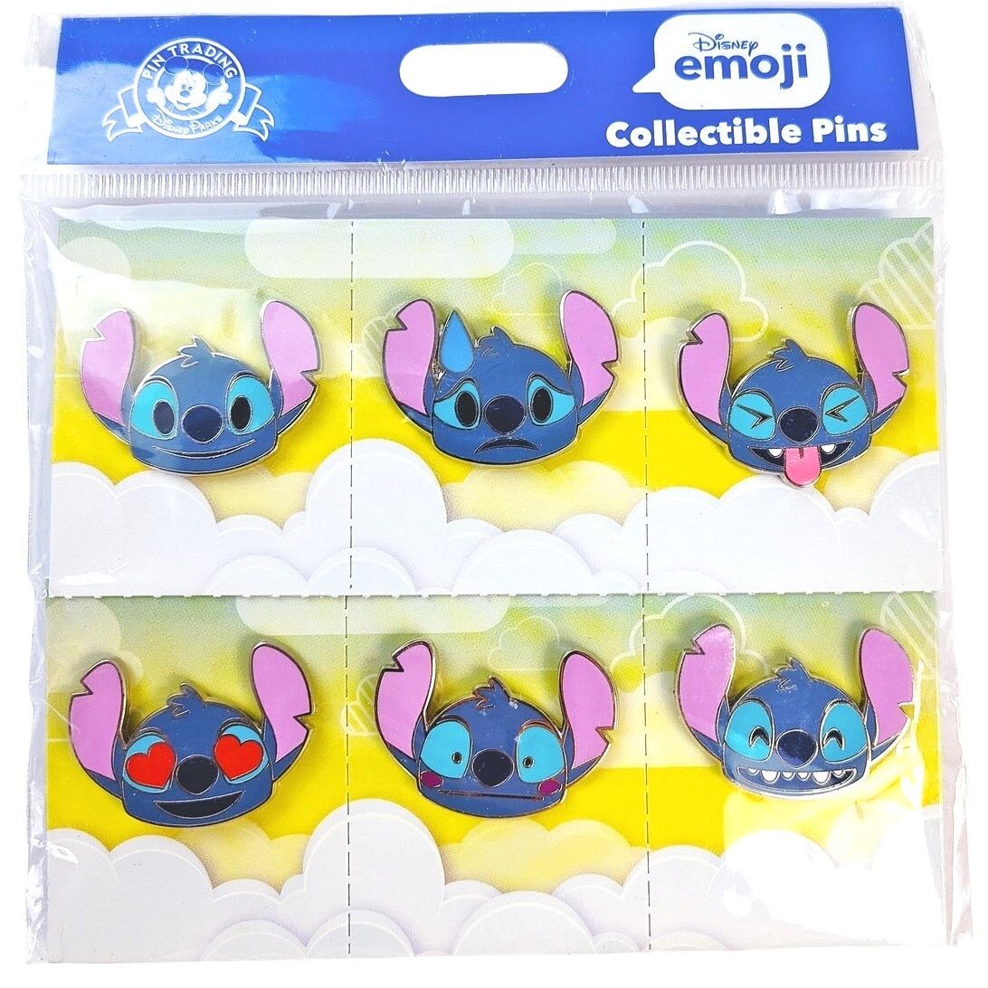 Disney Disney Parks Lilo & Stitch Emoji Blitz Pin Set NIP (2017) | Grailed