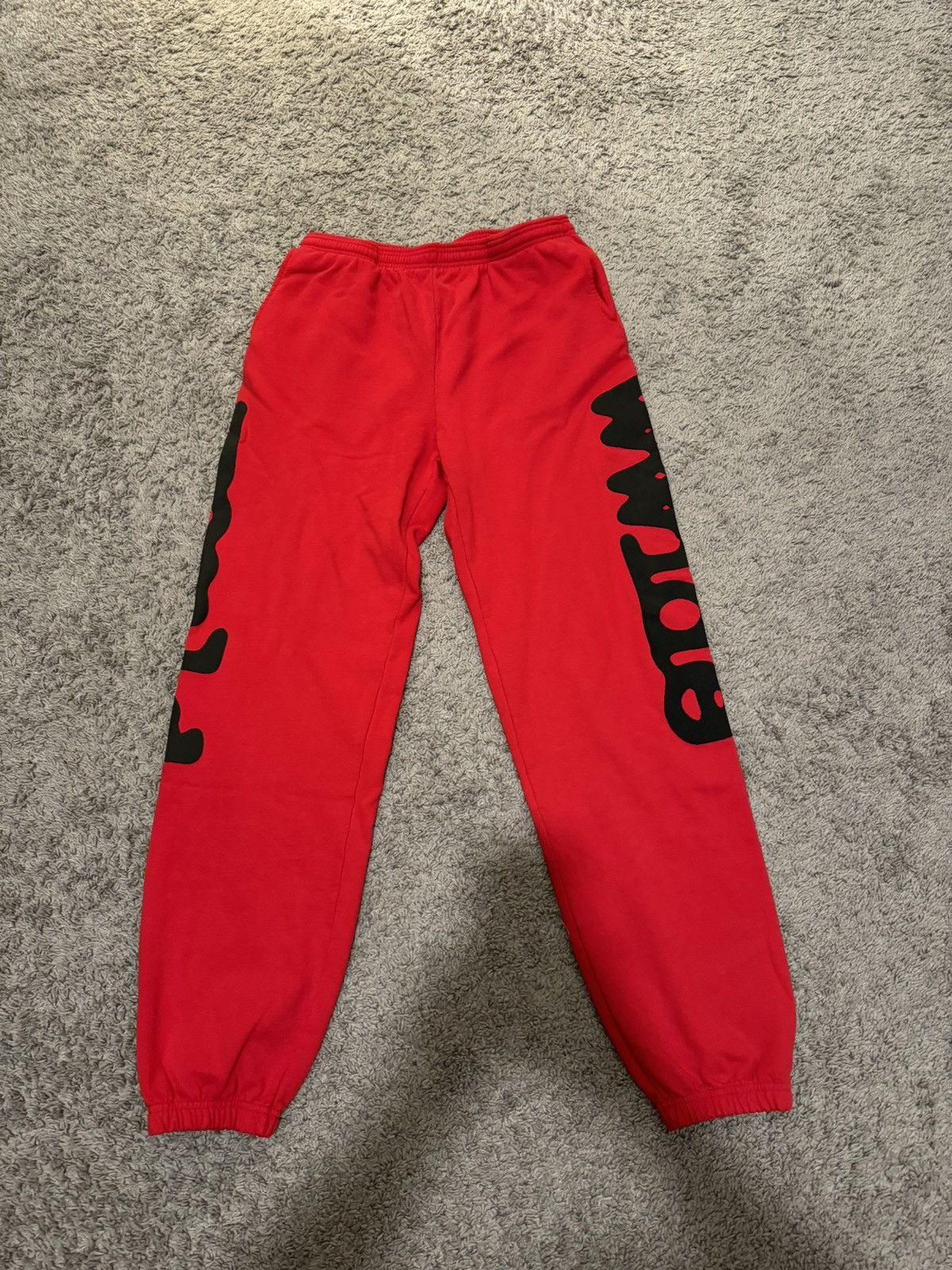 Spider Worldwide × Young Thug Red beluga Sp5der sweatpants | Grailed