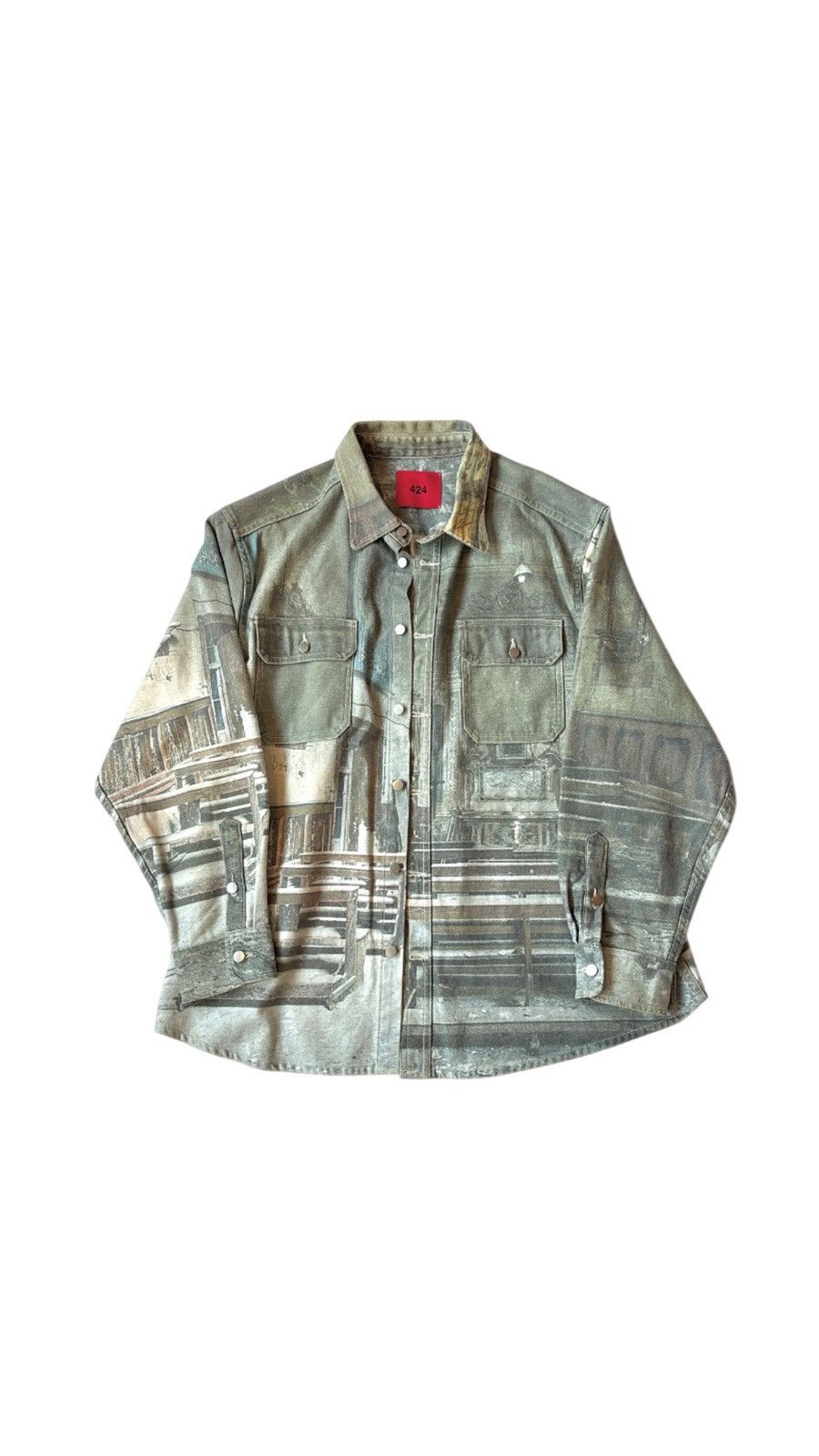 424 424 Renaissance Oversized Jacket | Grailed