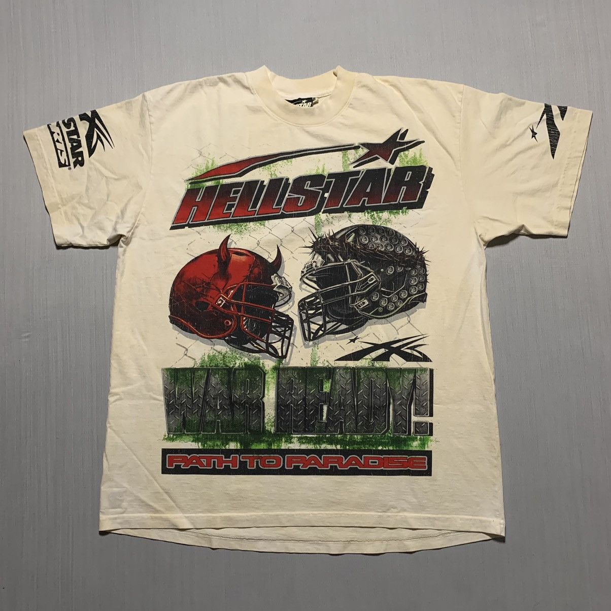 Streetwear Hellstar War Ready Tee | Grailed