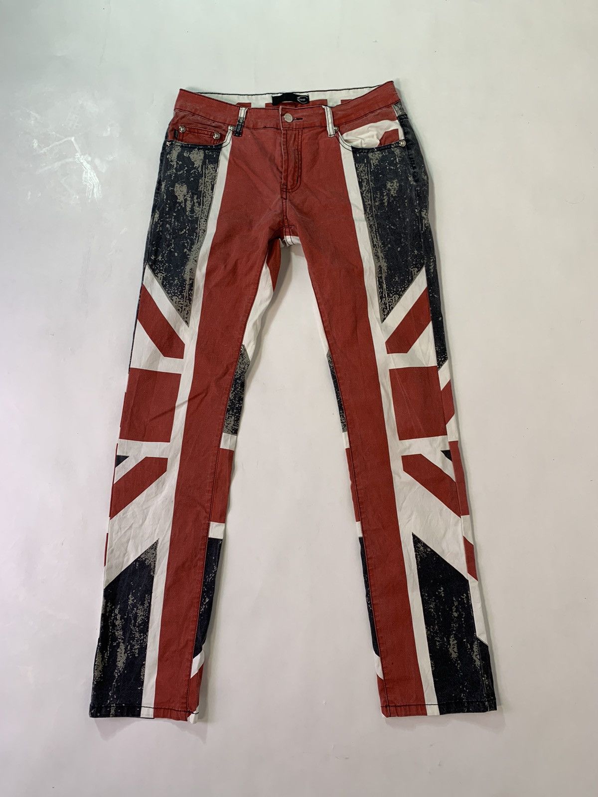 Roberto Cavalli Roberto cavalli union jack jeans | Grailed