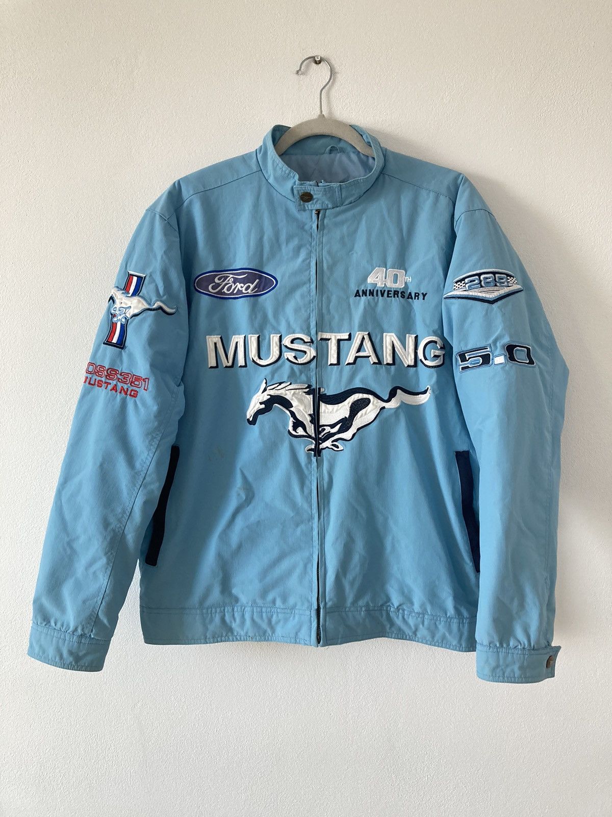 Ford × Mustang × Racing MUSTANG 40TH ANNIVERSARY RACING JACKET | Grailed