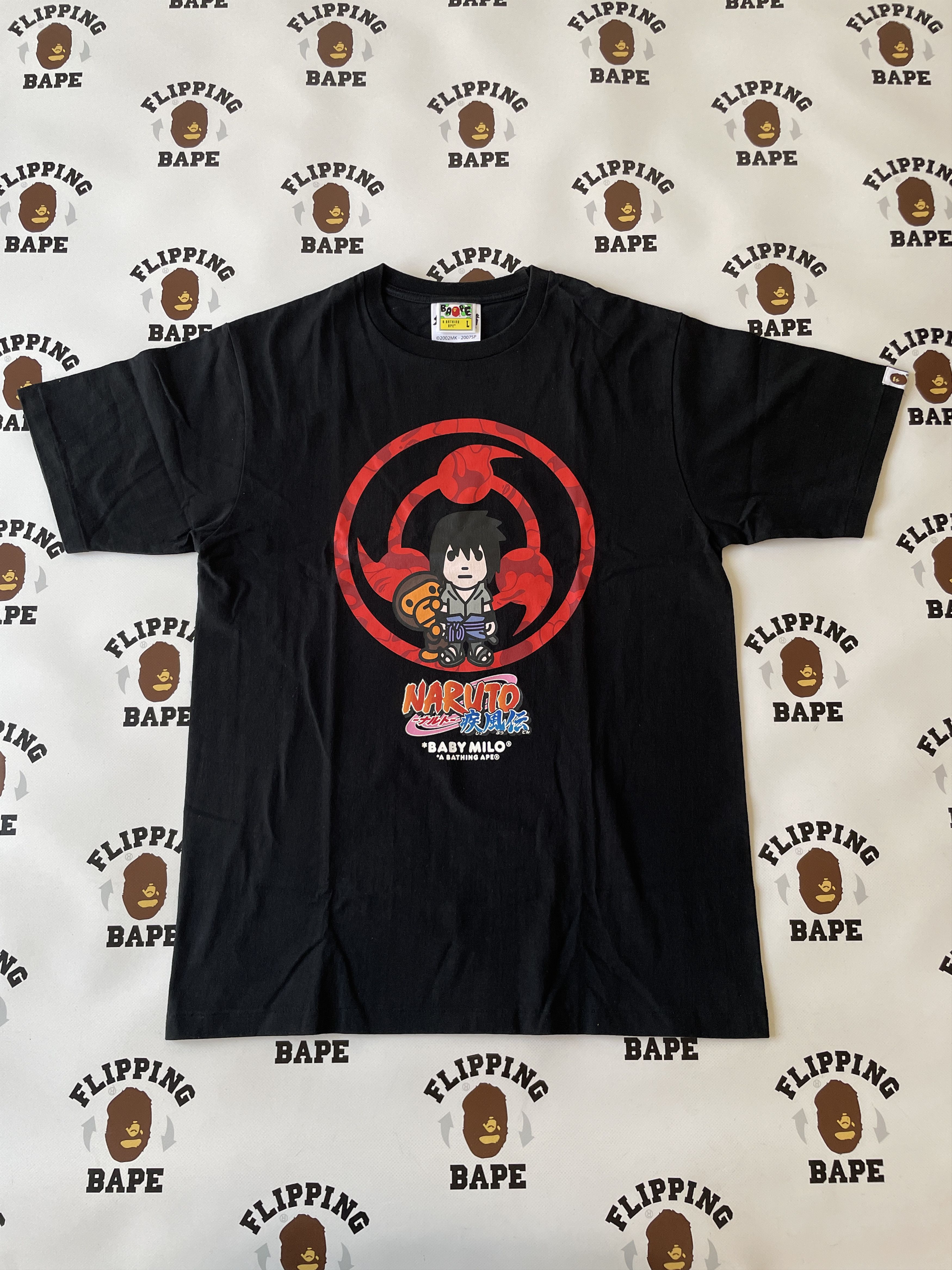 Bape BAPE x NARUTO SASUKE TEE | Grailed