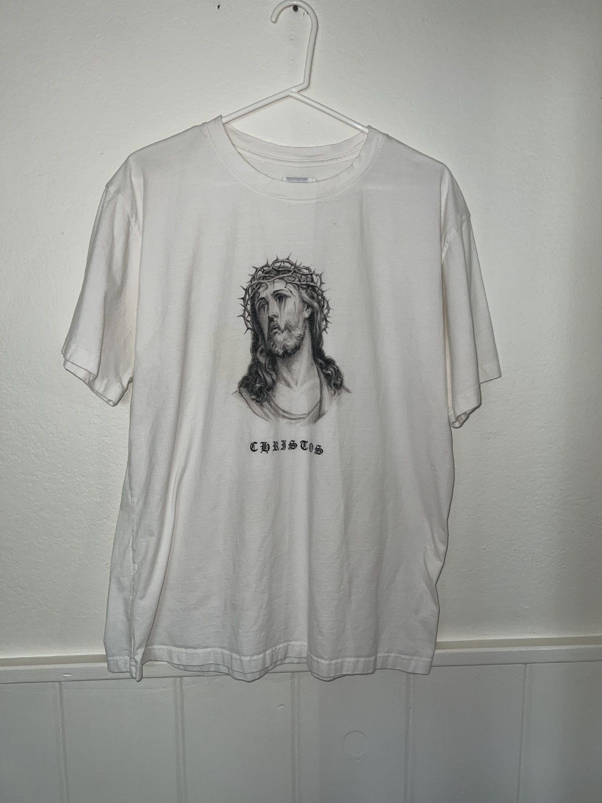 Christos New York Christos Jesus Thorn Crown Shirt | Grailed