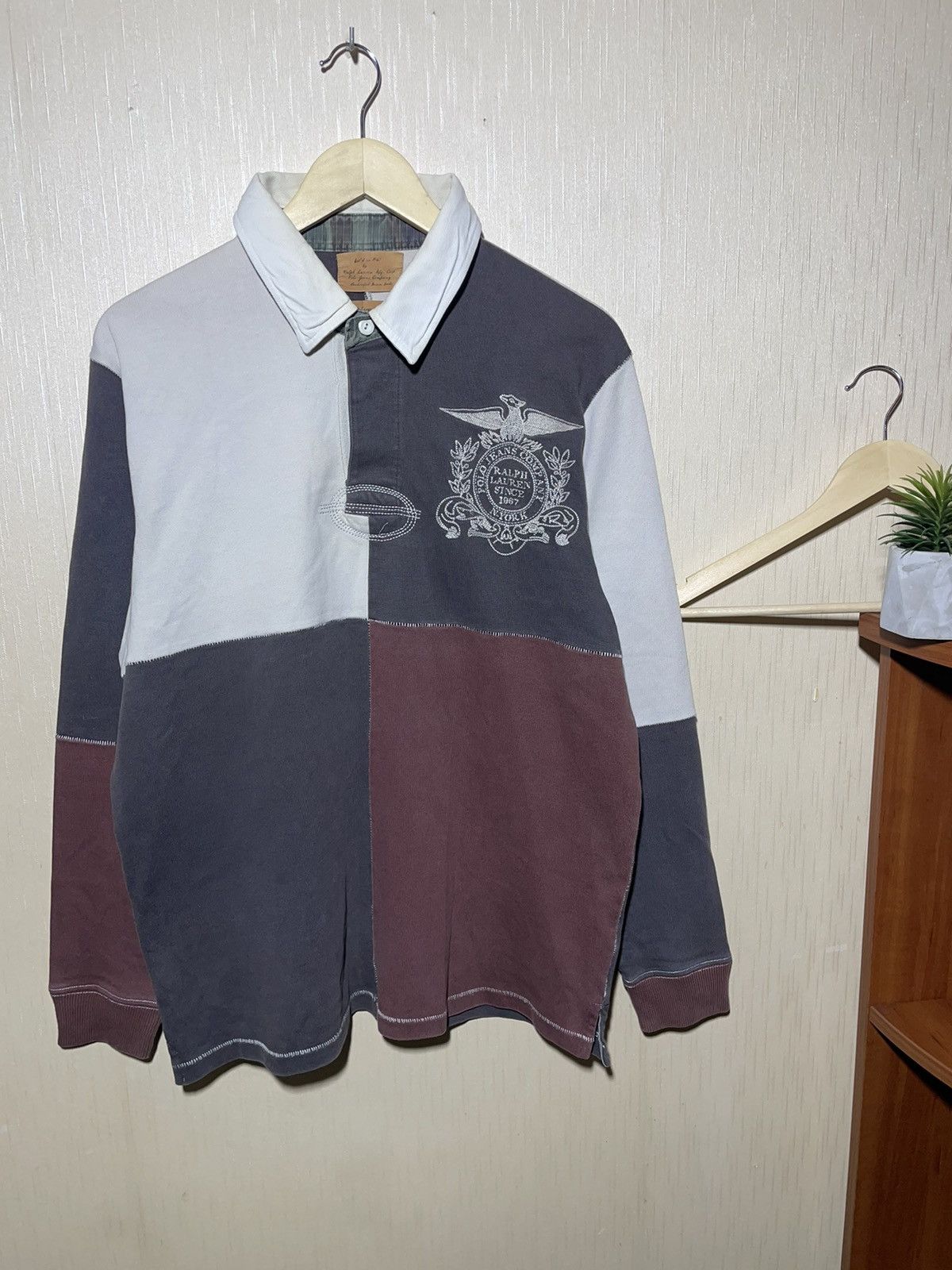 Polo Ralph Lauren Polo Ralph Lauren military vintage rugby jersey 90s ...