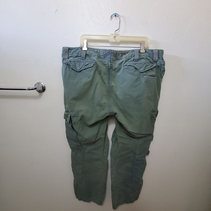 Ralph Lauren Vintage 90s Polo Ralph Lauren Olive green cargo pants 40W 30 | Grailed