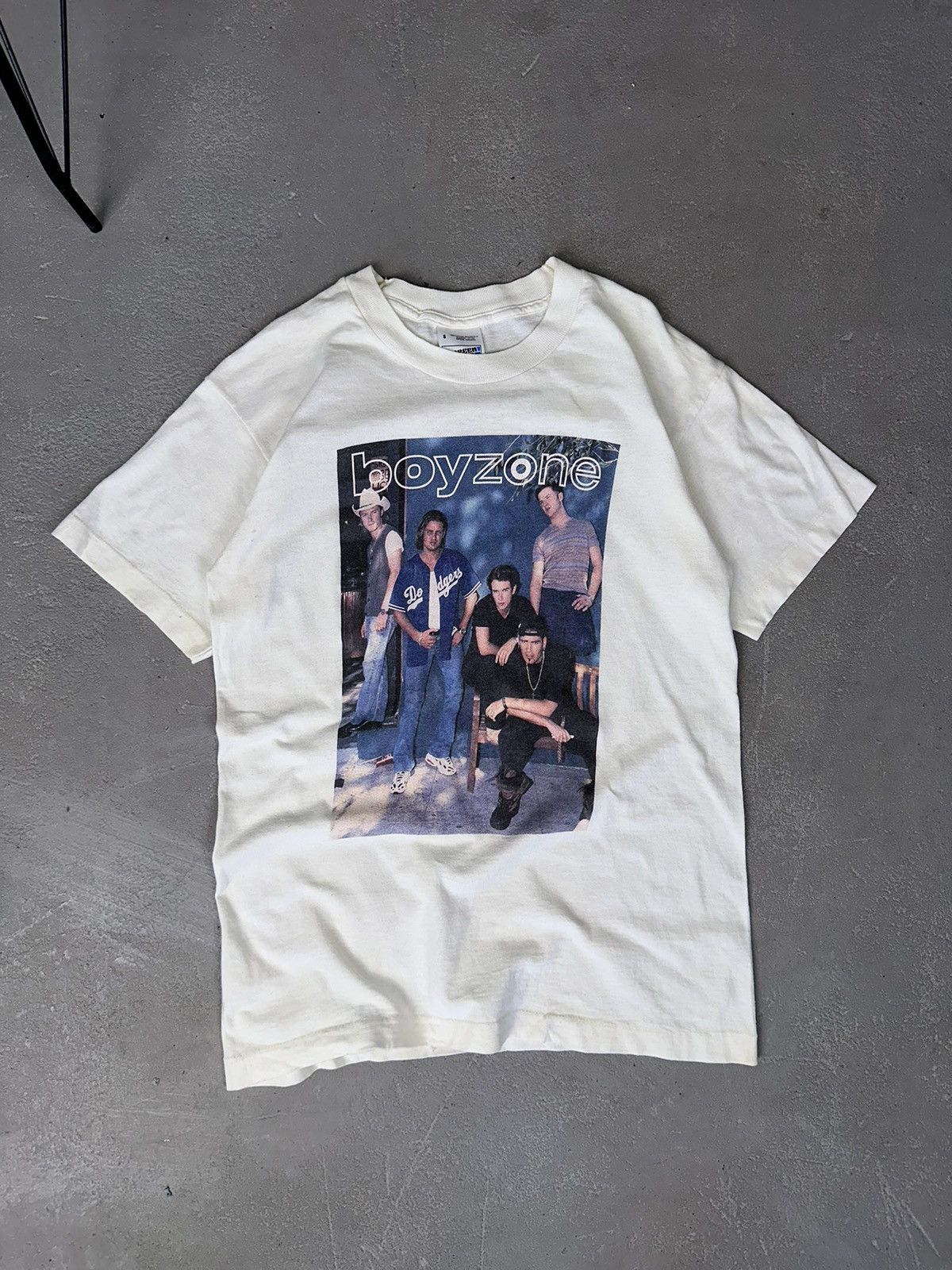 Band Tees × Rock Band × Vintage Boyzone 1997 Something Else Tour Band T ...