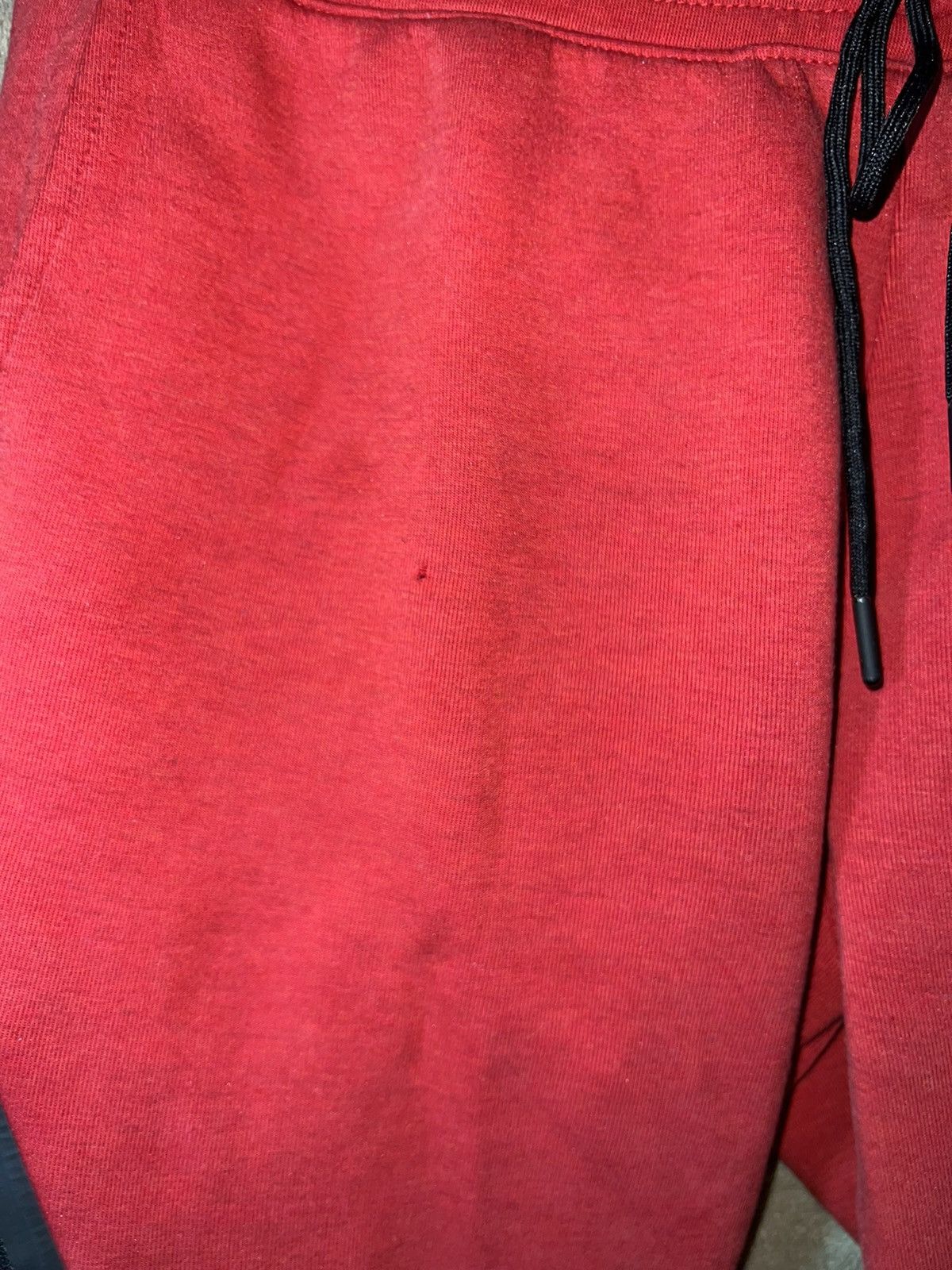 Nike Men’s Nike Tech Fleece Jogger Sweatpants Red Medium | Grailed