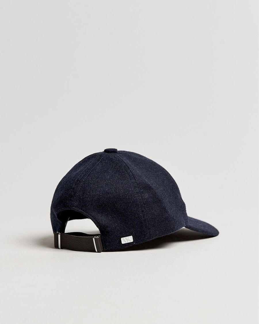 Other Varsity Headwear Soft Front Cashmere Cap in Navy | Grailed