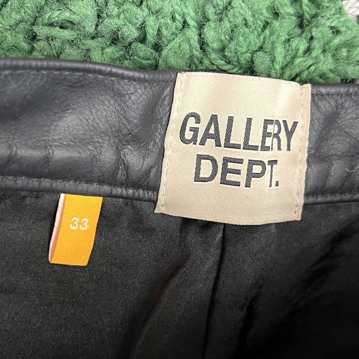 Gallery Dept. EXTREMELY RARE Gallery Dept Bronco II LA Flares Leather | Grailed