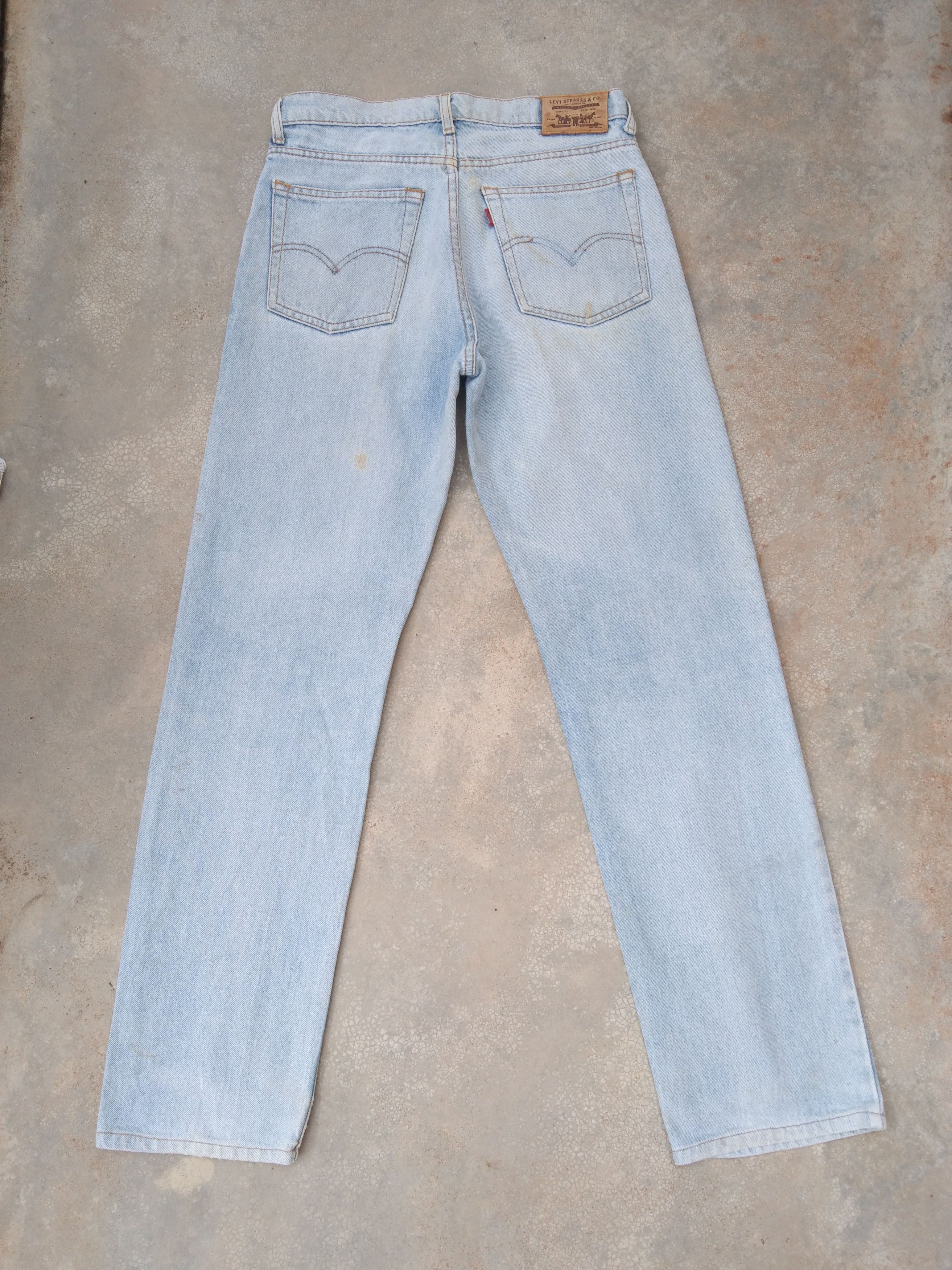 Jean × Levi's × Vintage Vintage Levis Jeans 525 Distressed Denim 29x31 | Grailed