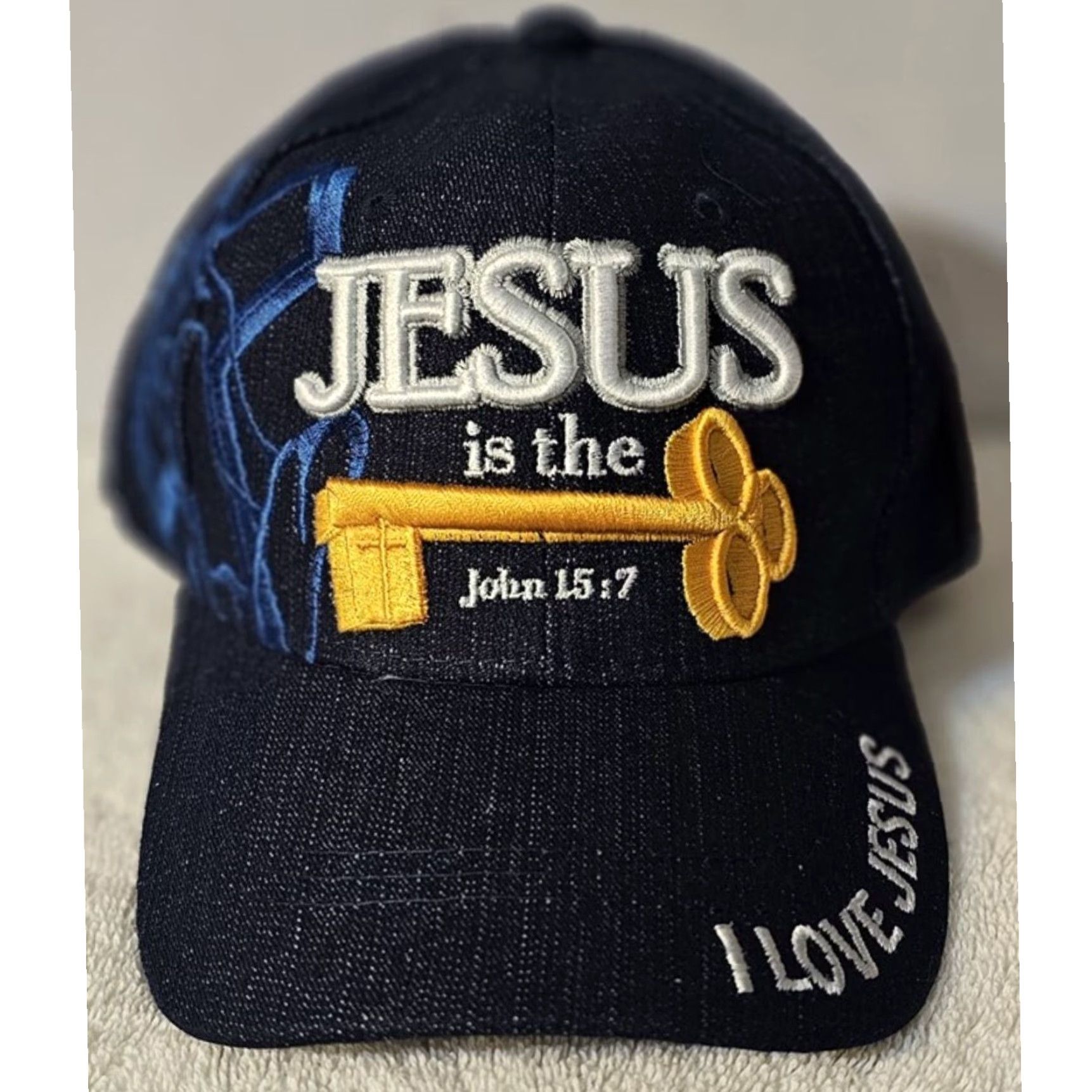 Vintage Authentic Religious Christian Baseball Cap with Jesus is the ...