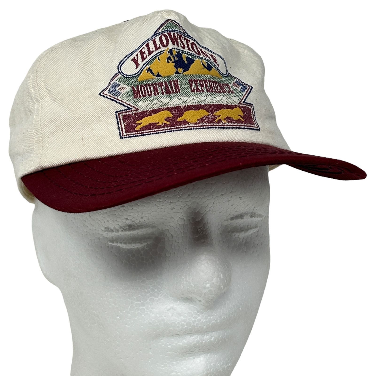 Vintage Vintage Yellowstone Mountain Experience Hat Baseball Cap Nat ...